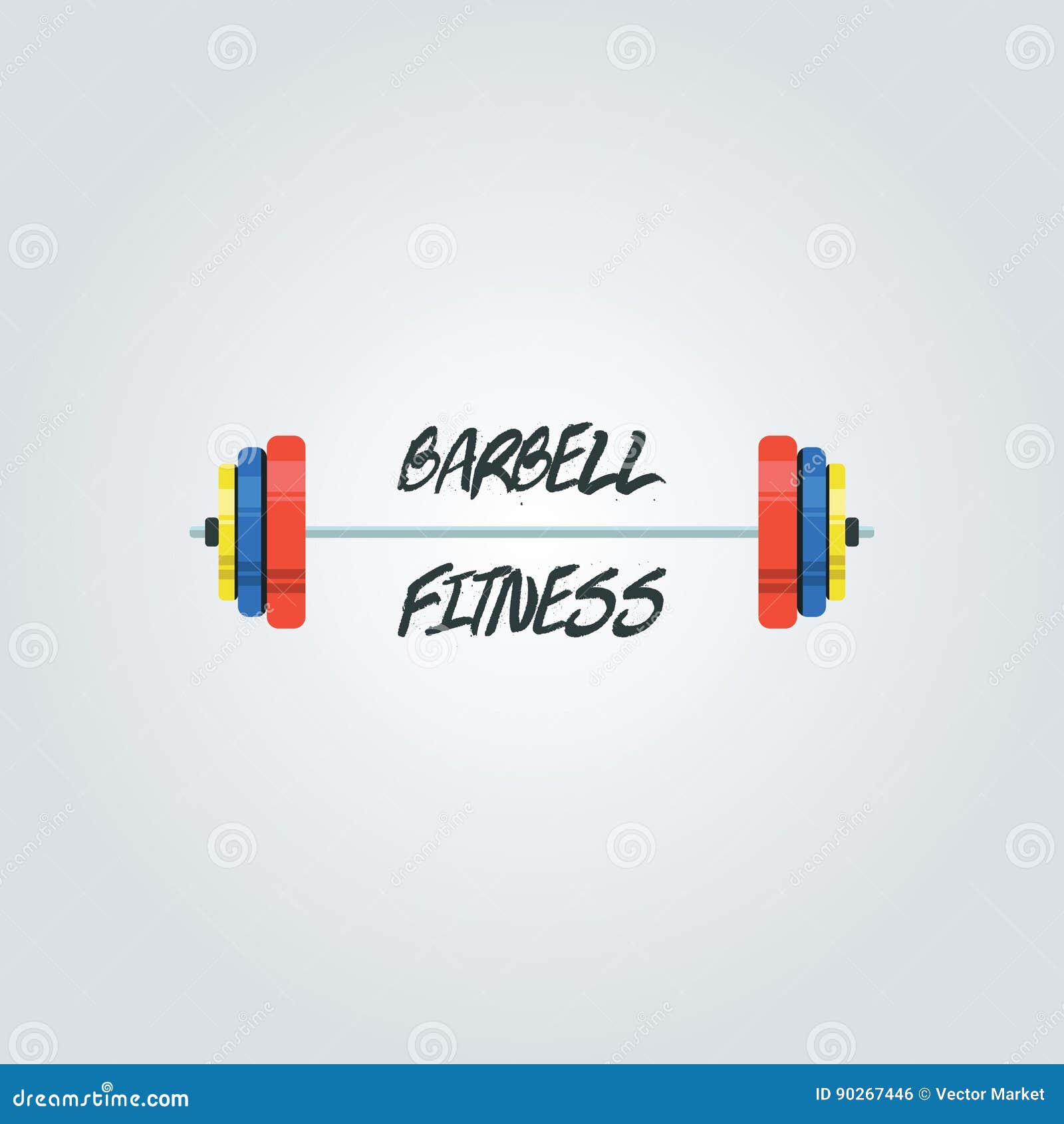 Barbell Design Stock Illustrations – 28,527 Barbell Design Stock ...