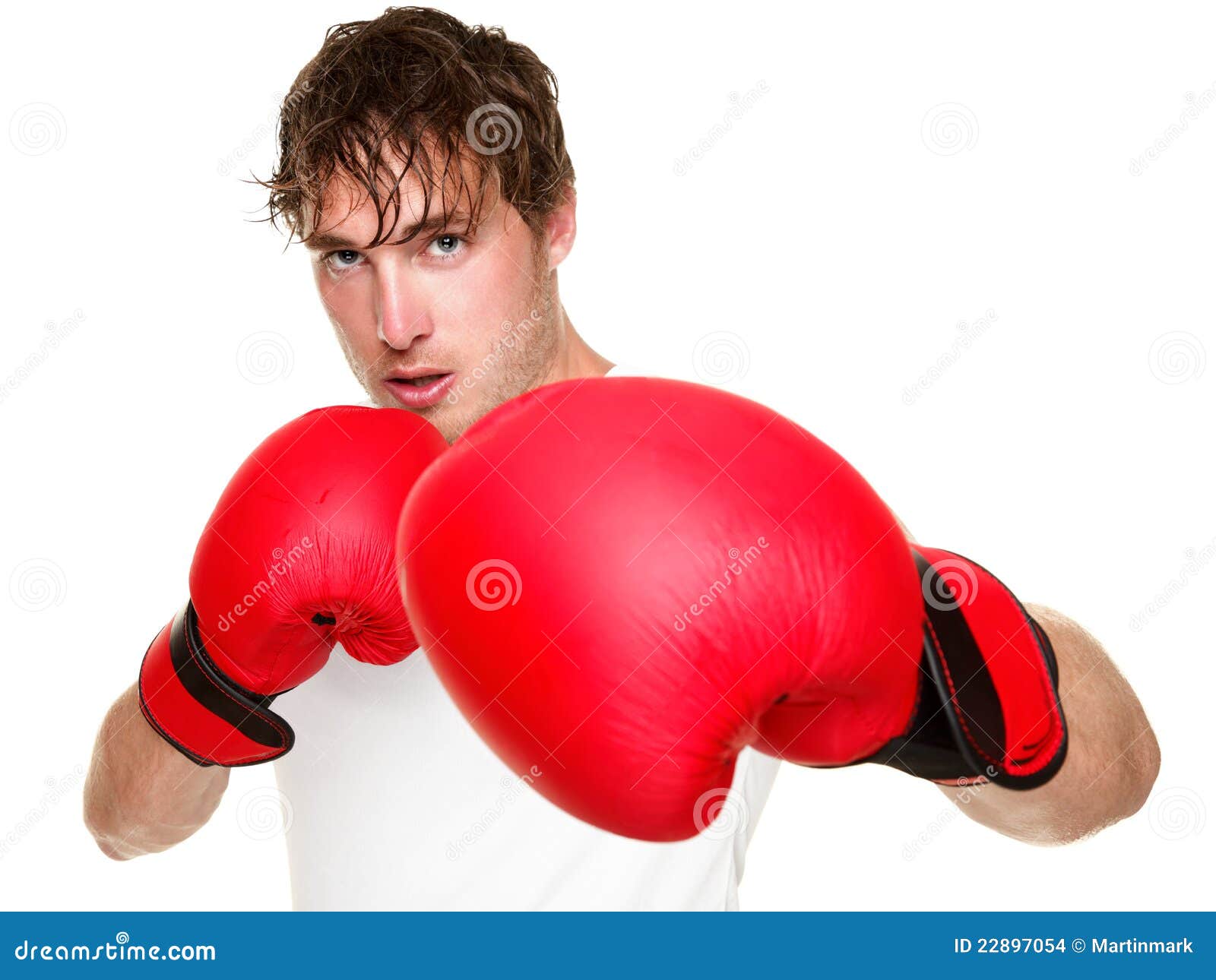 Fitness Boxer Boxing Isolated Stock Photo - Image of boxer, adult: 22897054