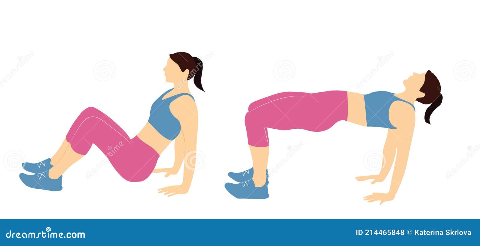 Fitness and Abs Exercise Motivation for Your Better Workout Stock ...