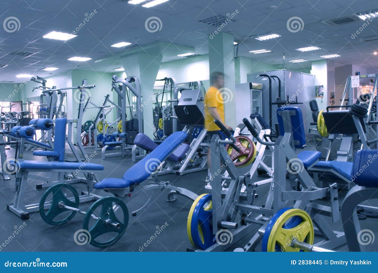 Fitness club stock image. Image of gyms, adult, male, people - 2838445