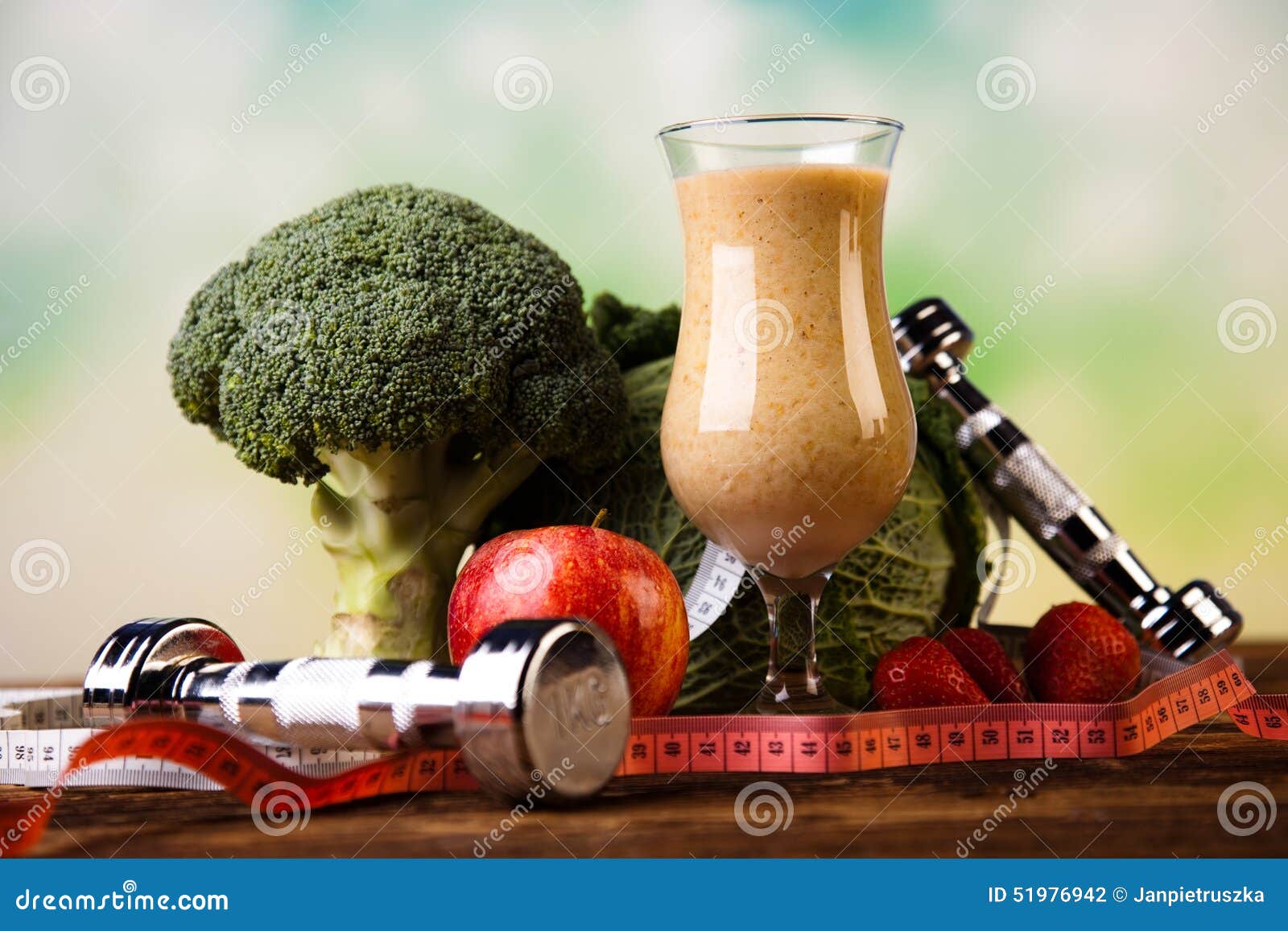Fitness Cocktail, Healthy and Fresh Stock Photo - Image of slim ...