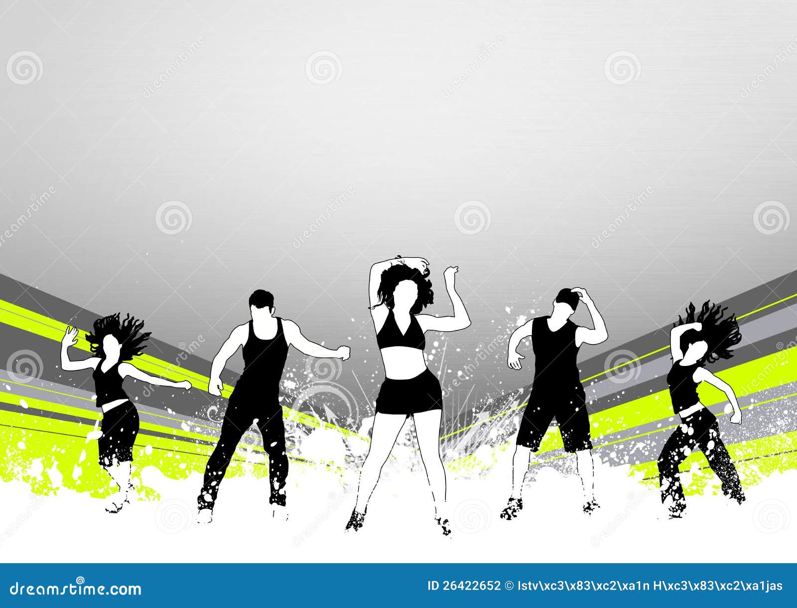 Zumba Background Colors