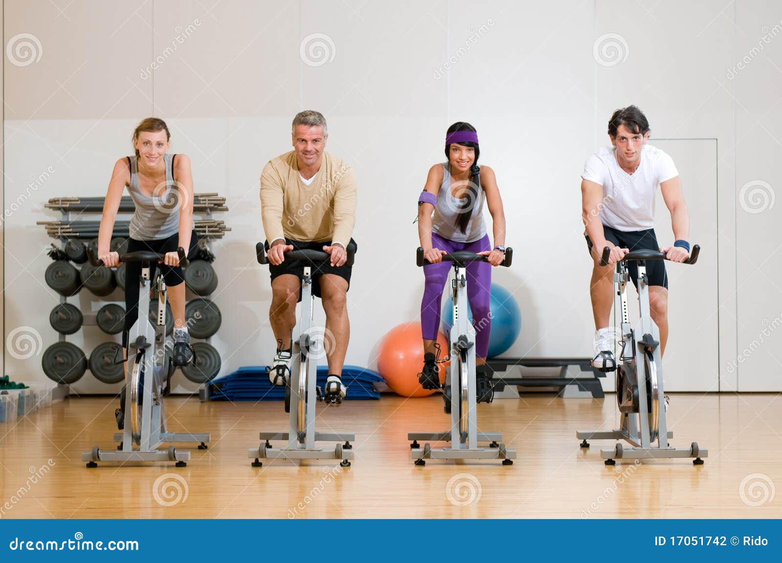 Fitness exercising stock photo. Image of beautiful, athletic - 17051742