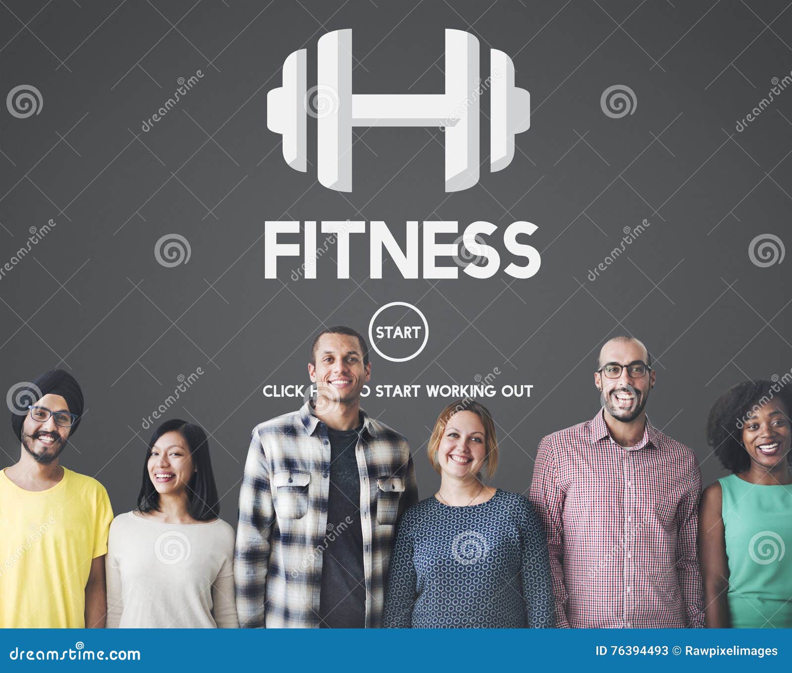 Fitness Health Physical Strength Training Workout Concept Stock Image ...