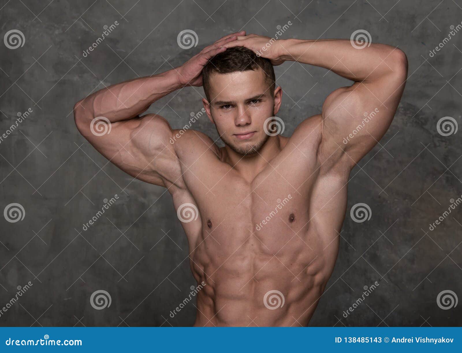 Fitness model stock image. Image of strong, athletic - 138485143