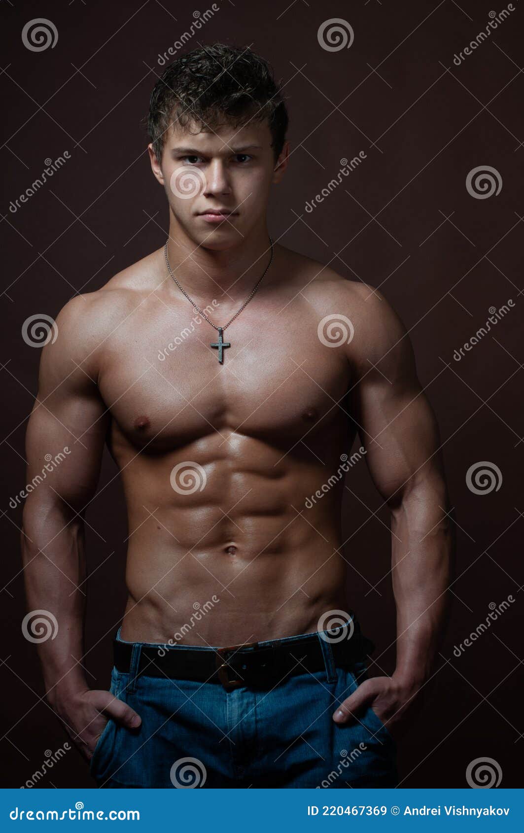Fitness model stock image. Image of skin, biceps, exercise - 220467369