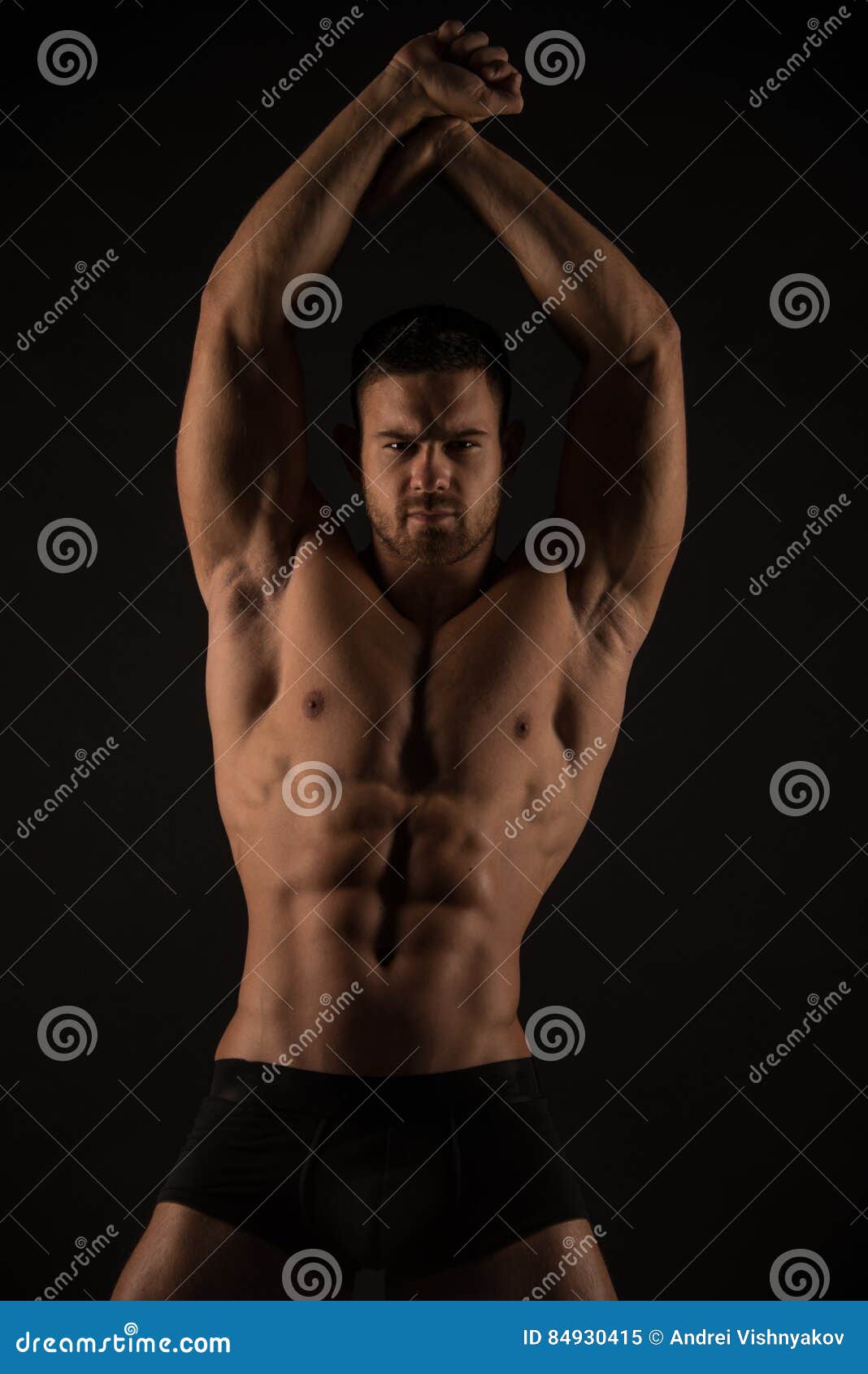 Fitness model stock image. Image of pecs, buff, fitness - 84930415
