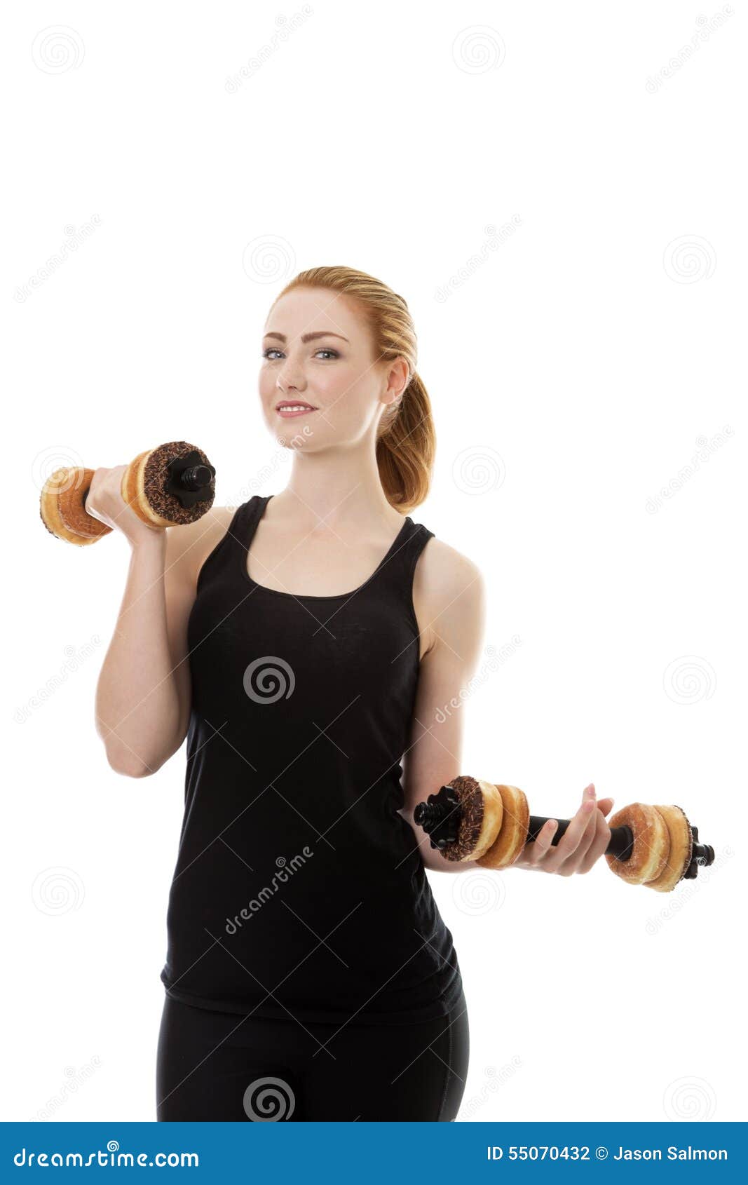 Fitness Model stock photo. Image of athletic, female - 55070432