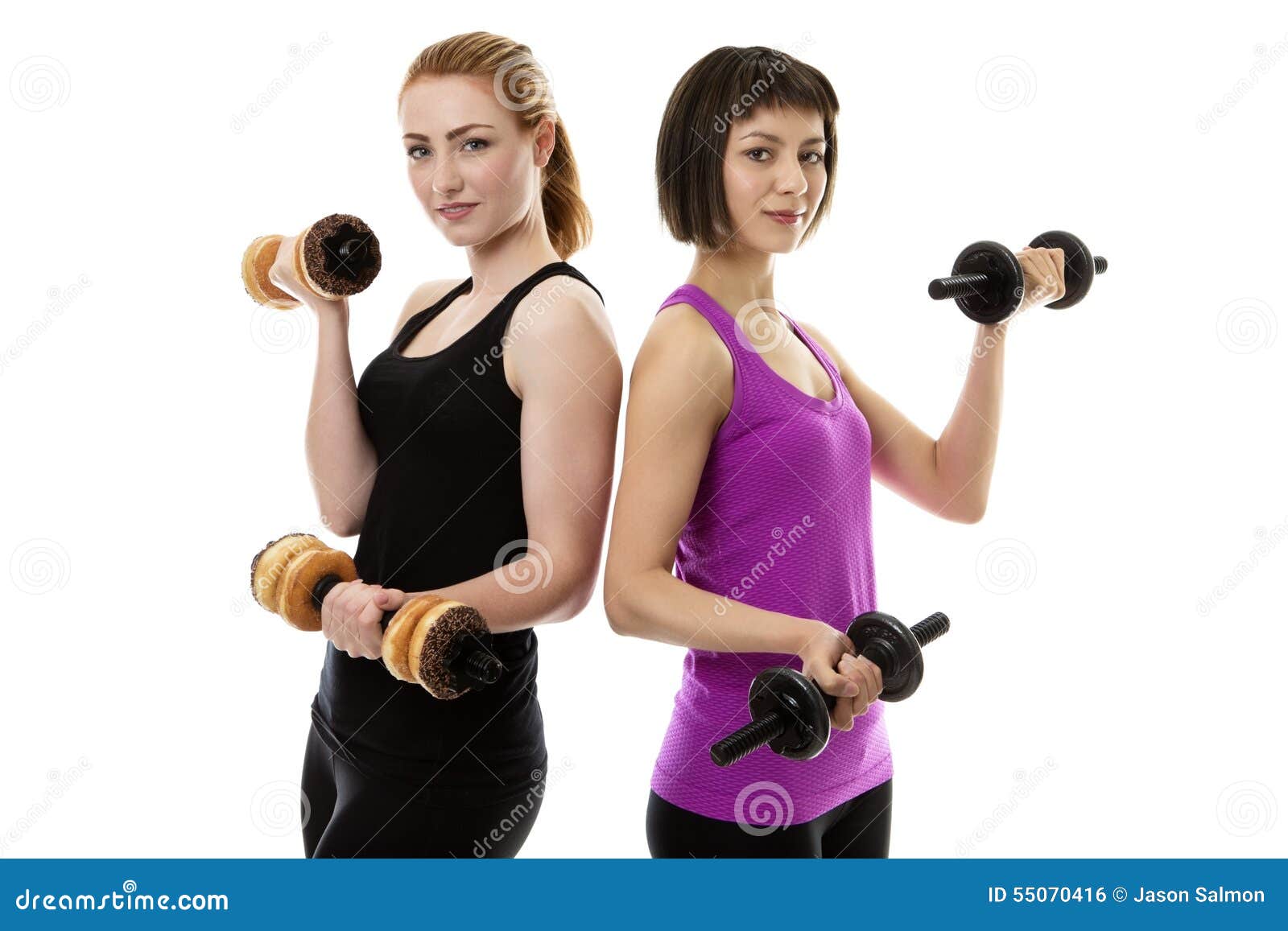 Fitness Models stock photo. Image of health, attractive - 55070416
