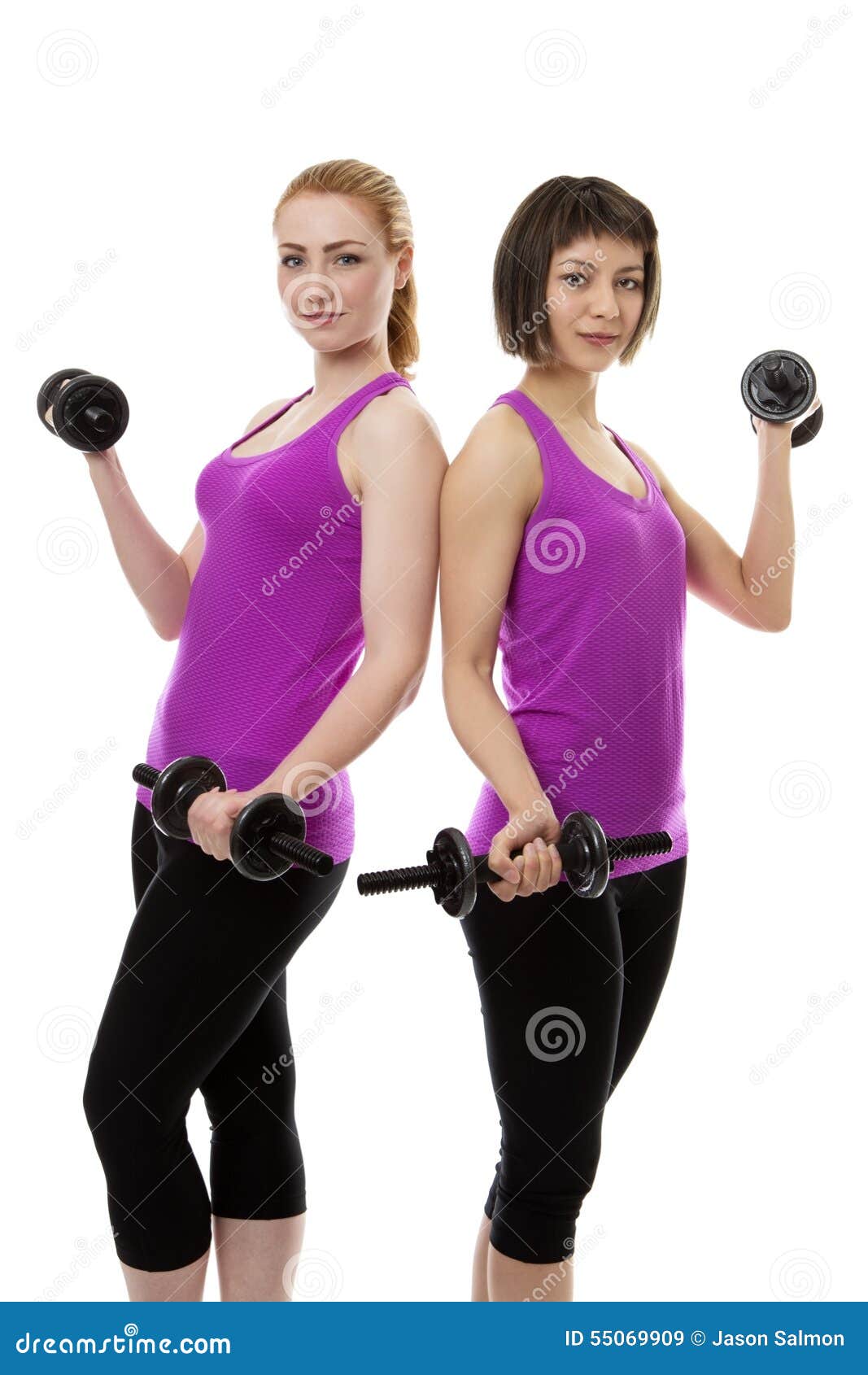 Fitness Models stock image. Image of training, dumbbell - 55069909