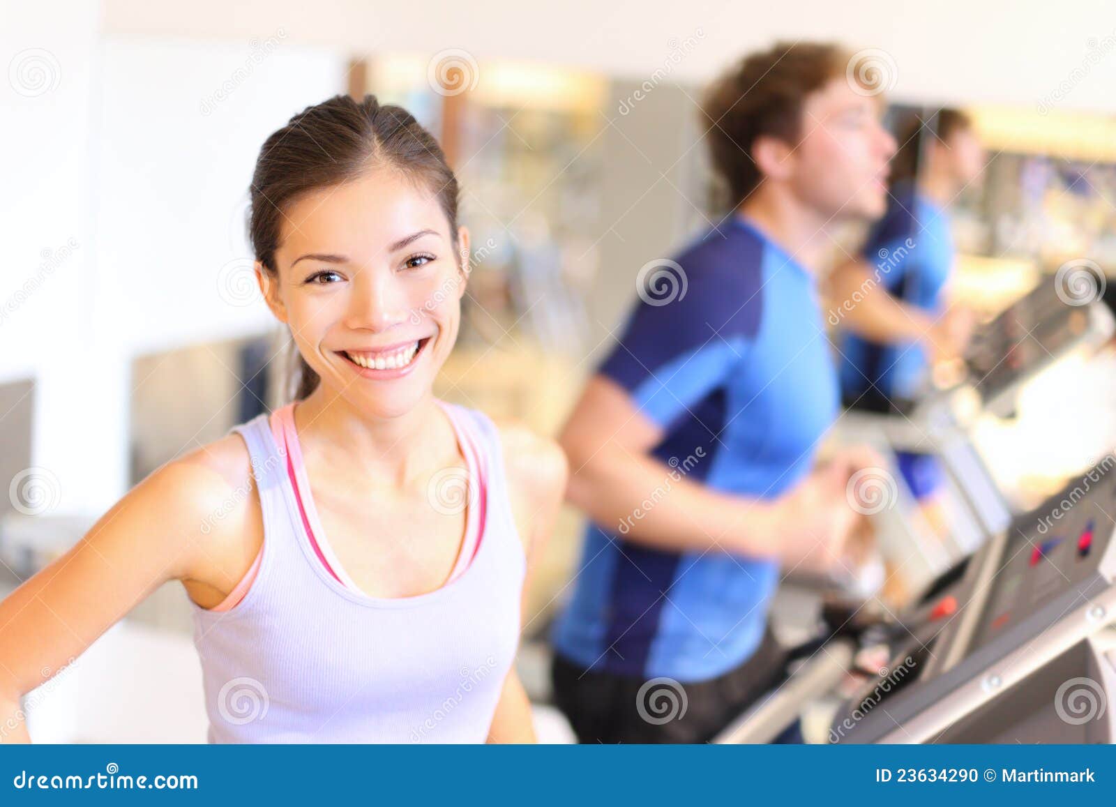 Fitness People Portrait in Gym Stock Photo - Image of loss, fitness ...