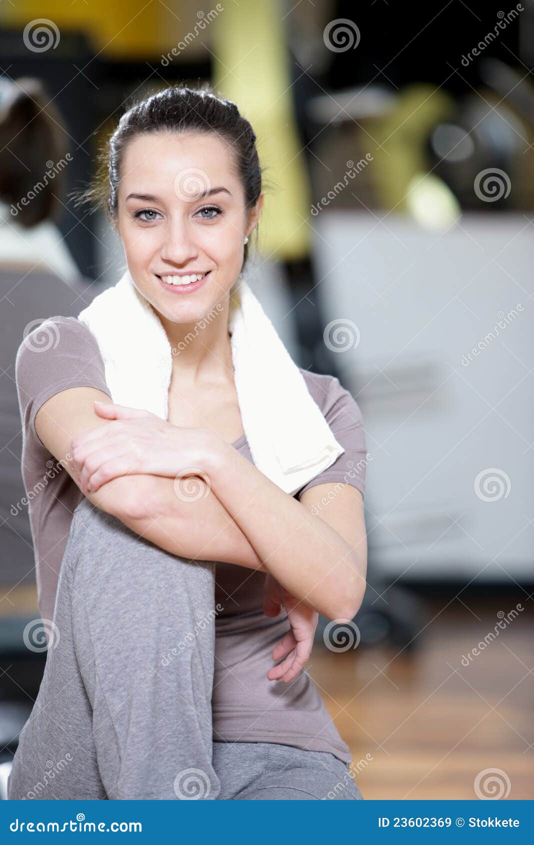 Fitness portrait stock image. Image of beauty, healthy - 23602369