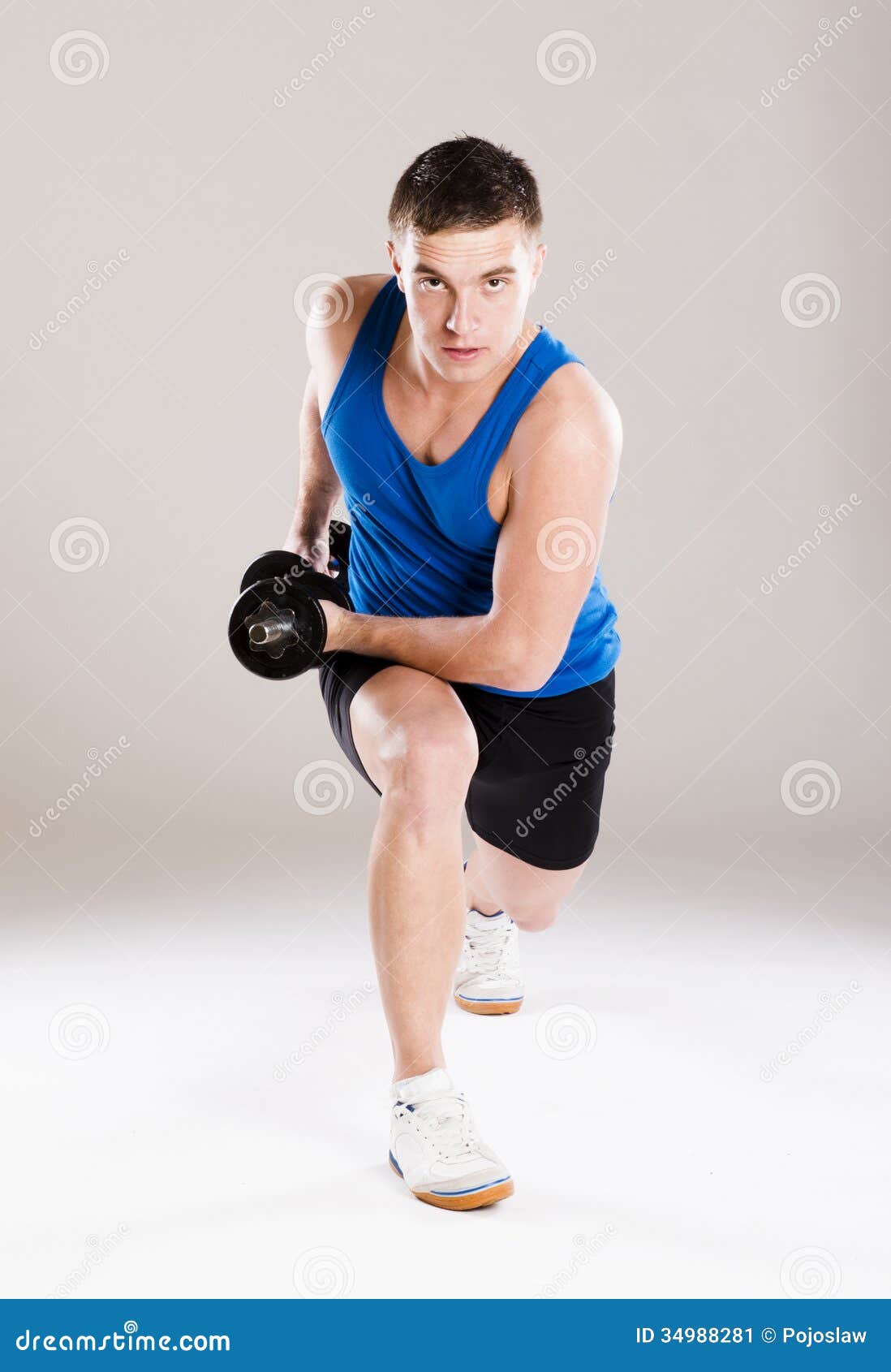 Fitness portrait stock image. Image of full, athletic - 34988281