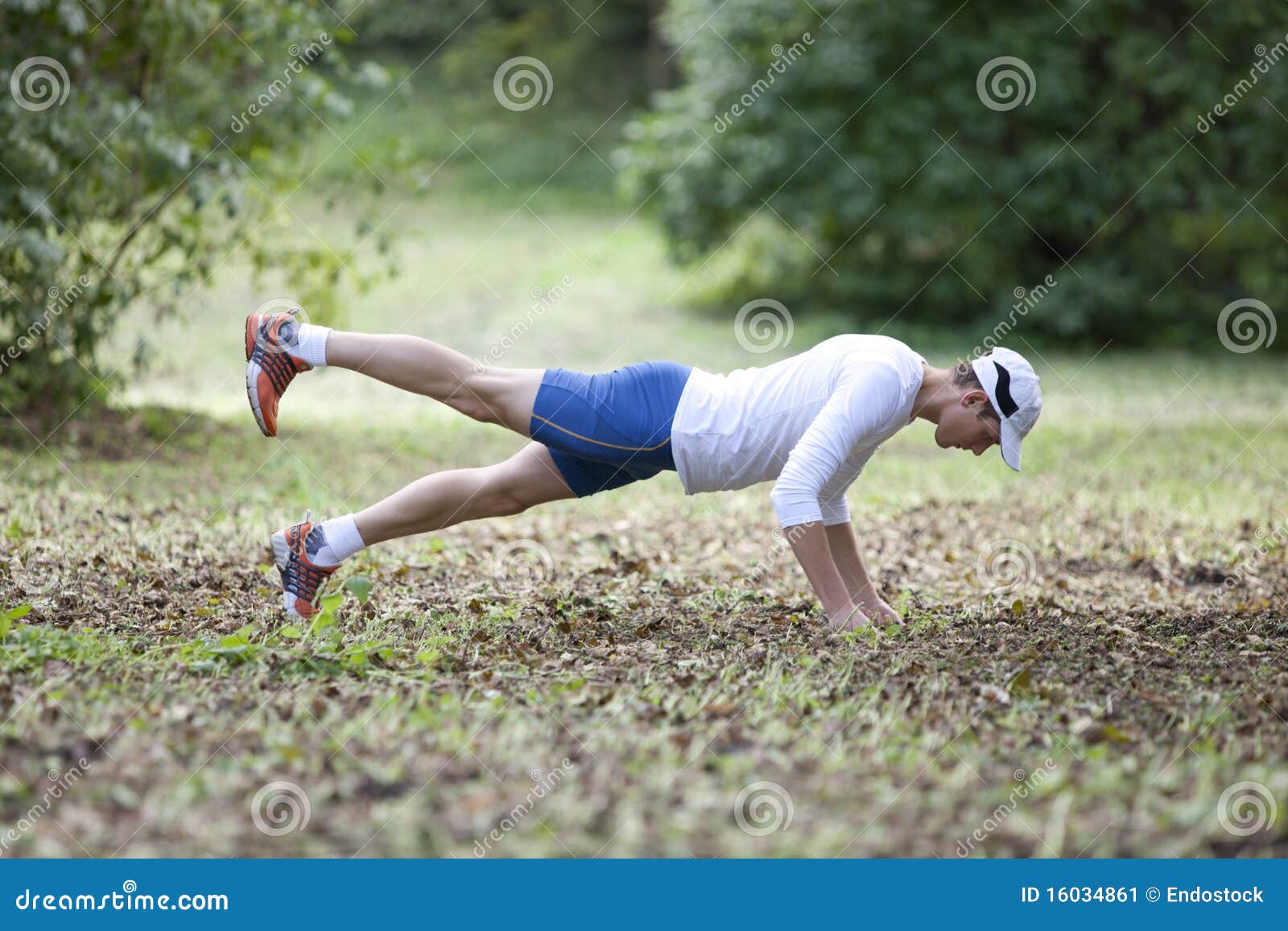 Fitness Program - Man Balancing on Hands Stock Image - Image of active ...