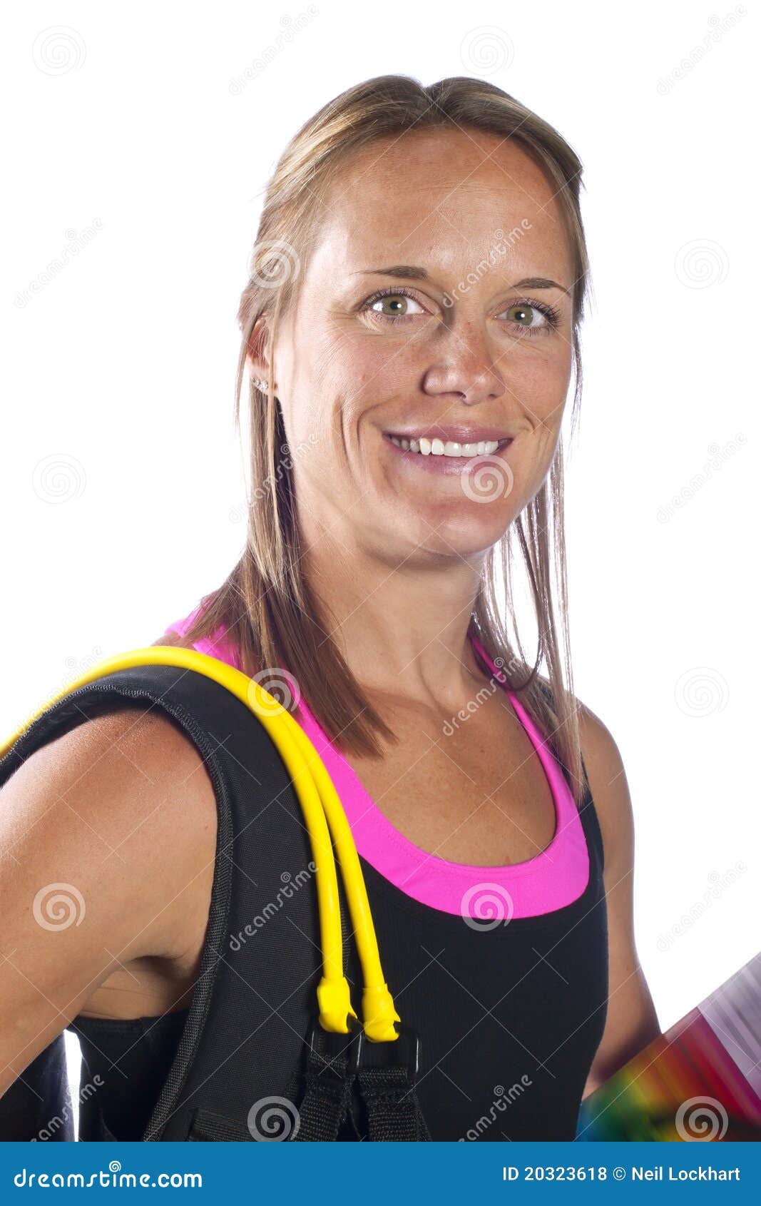 Fitness Student 2 stock photo. Image of lady, equipment - 20323618