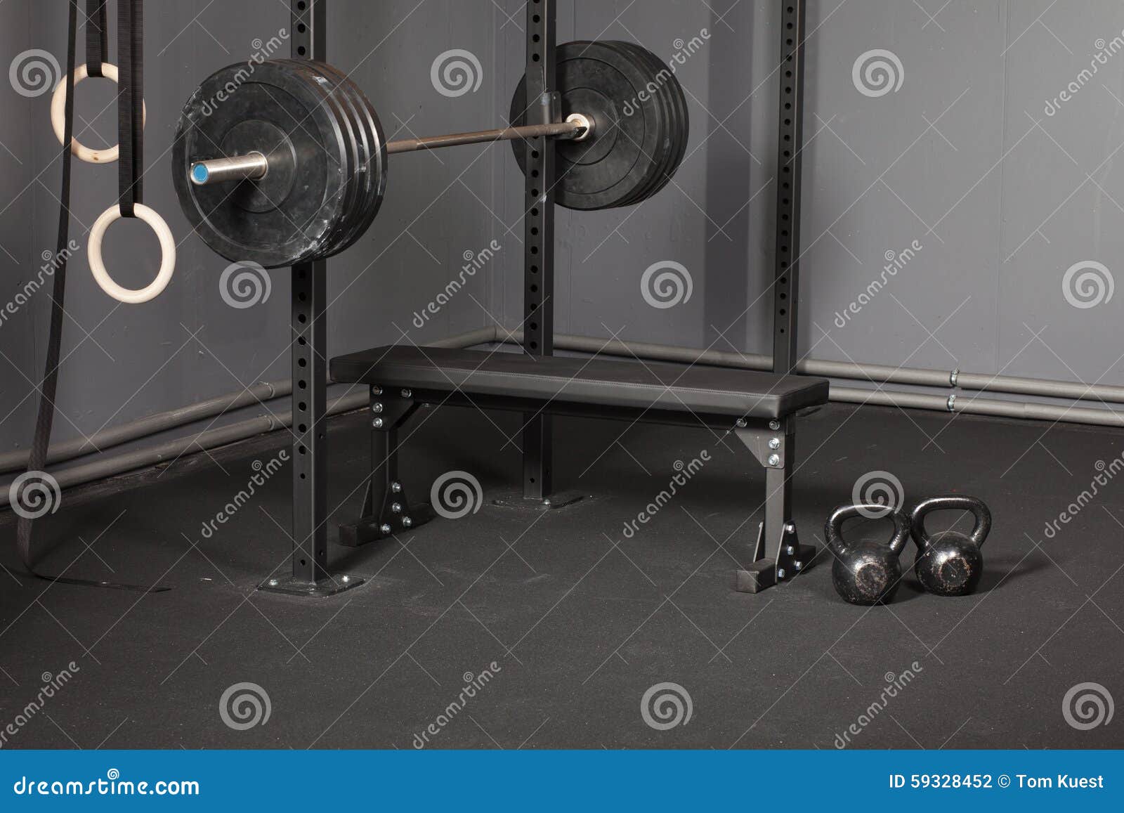 Fitness Studio - Gym - Workout Place Stock Photo - Image of cross ...