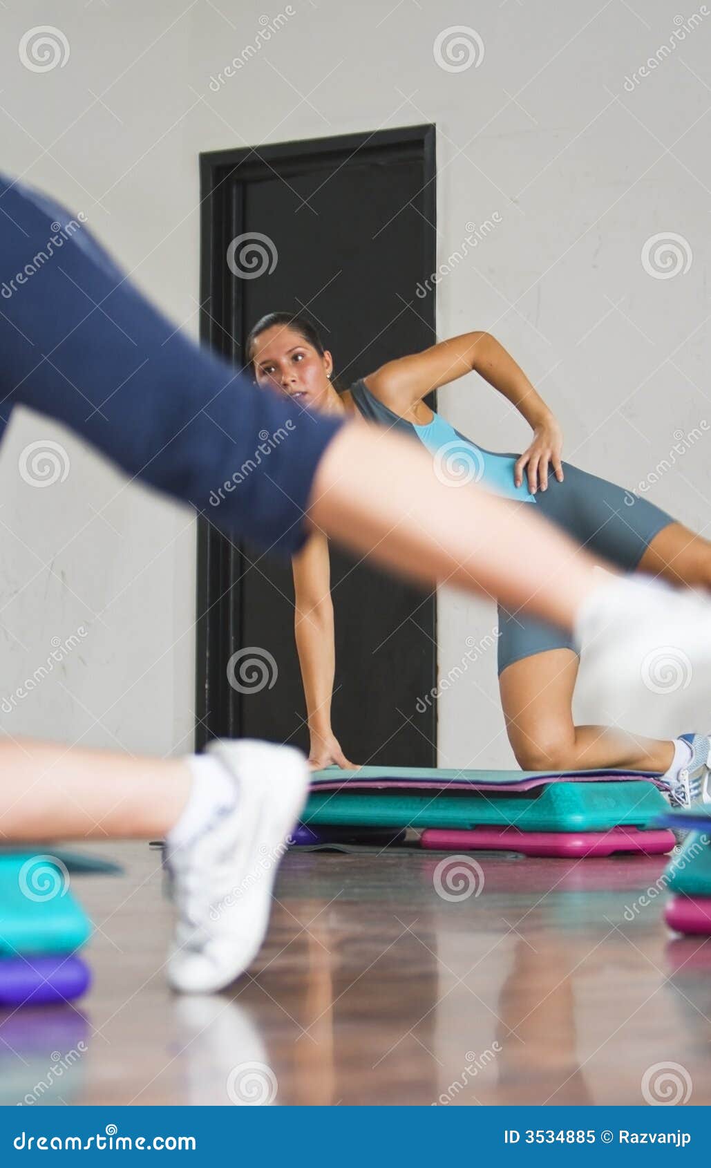Fitness synchronism stock image. Image of individuality - 3534885