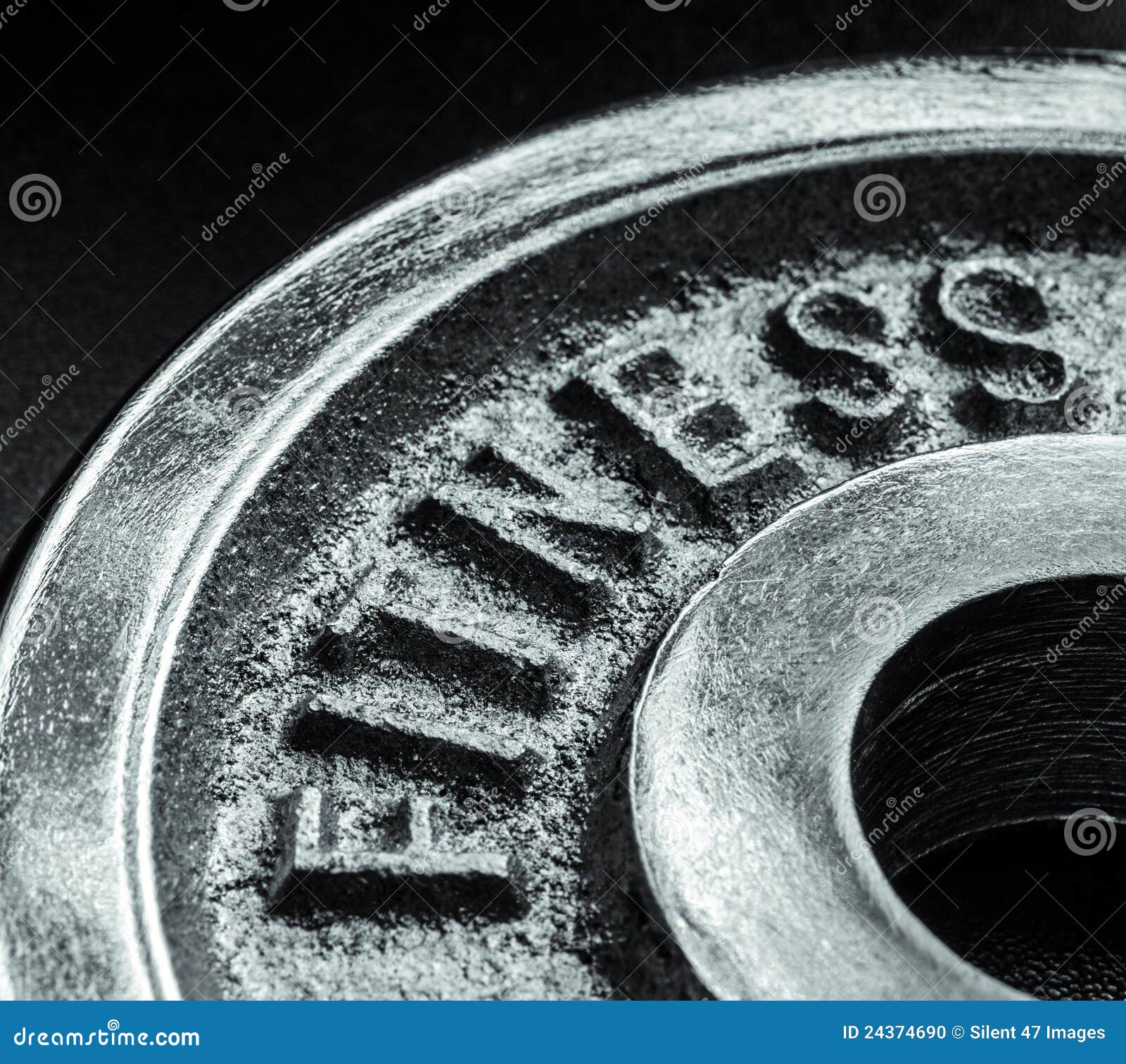 Fitness text close up stock photo. Image of building - 24374690