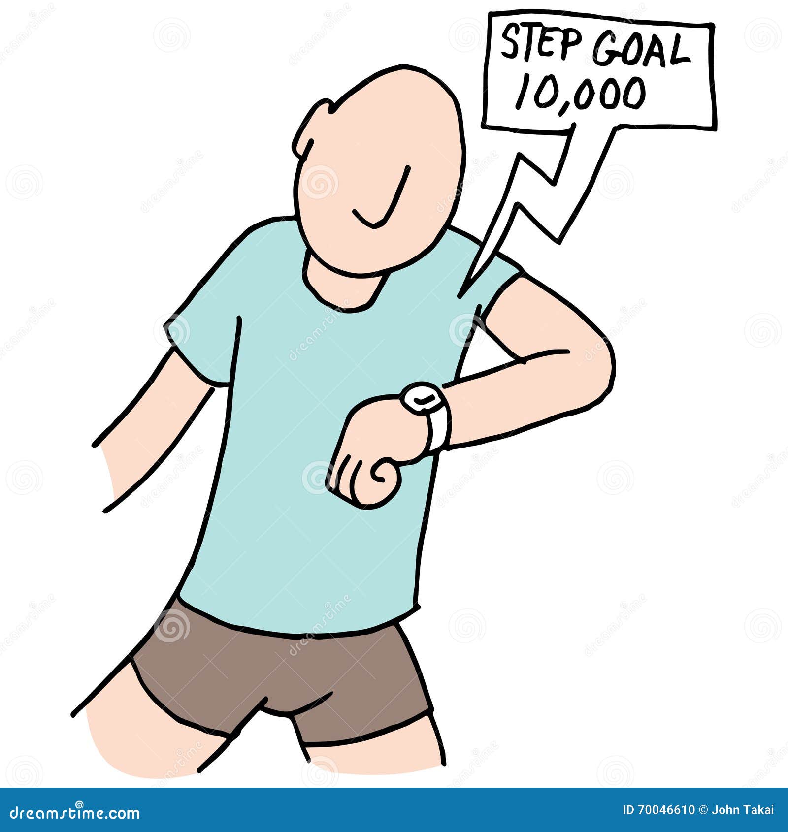 Fitness Tracking App On Mobile Phone Screen Illustration Flat Cartoon ...