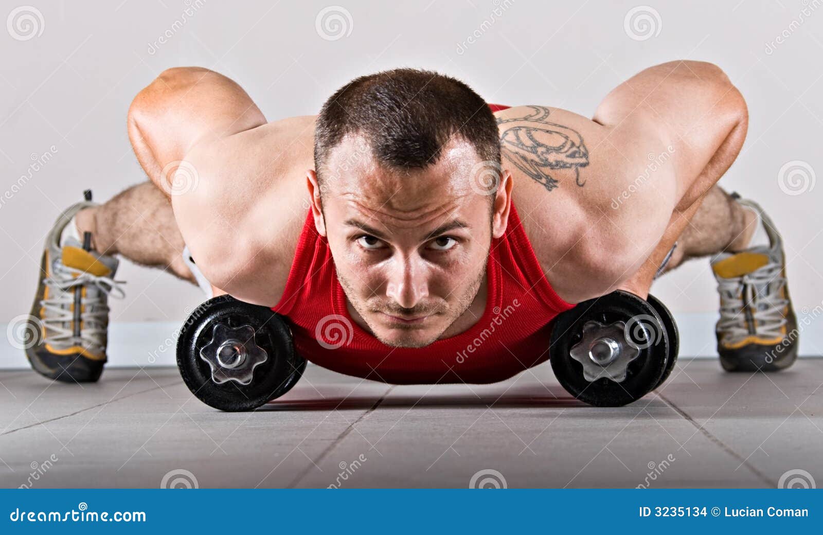 Fitness training stock photo. Image of powerful, active - 3235134