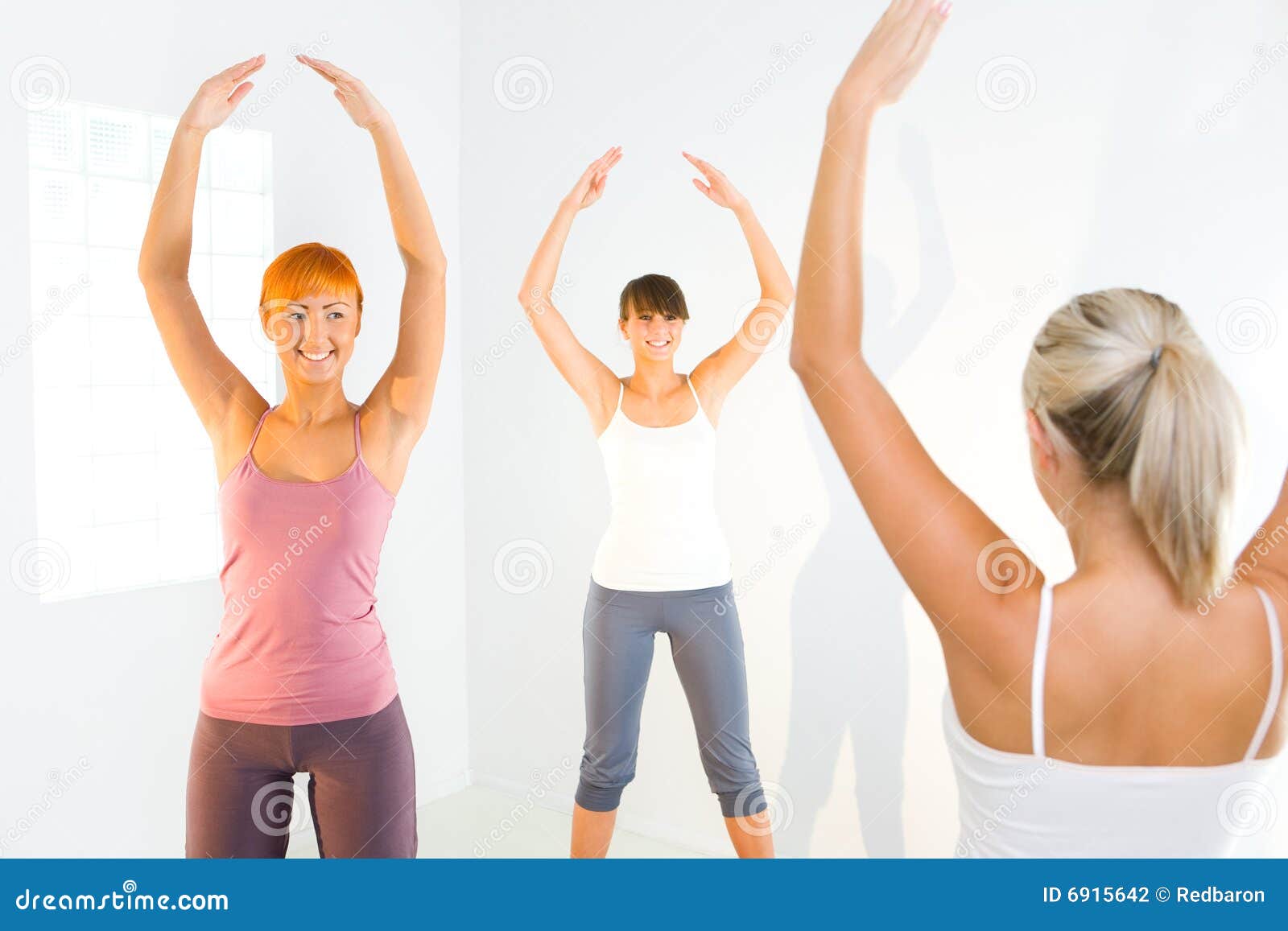 Fitness training stock photo. Image of body, group, exercise - 6915642