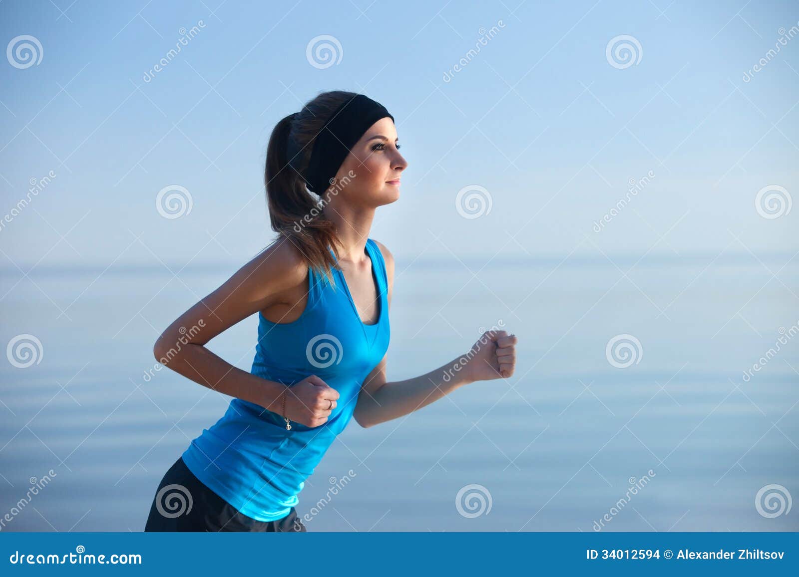 Fitness stock photo. Image of summer, people, woman, outdoors - 34012594