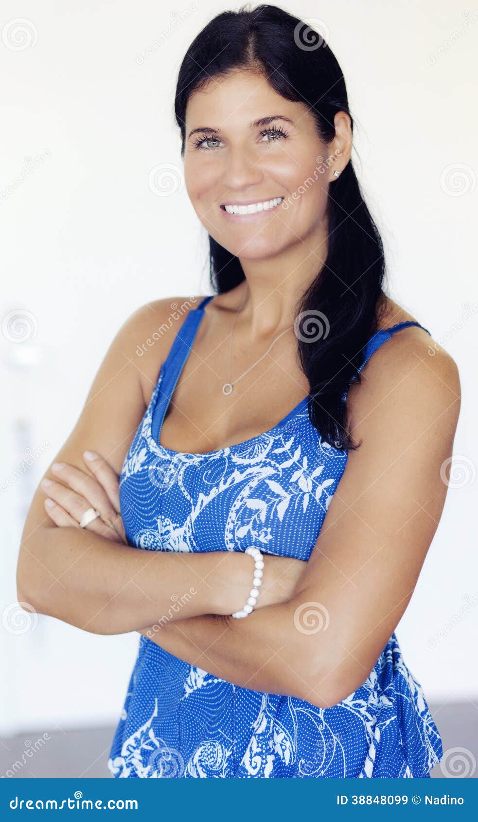 Fitness Woman Smiling Stock Image Image Of Human Club 38848099