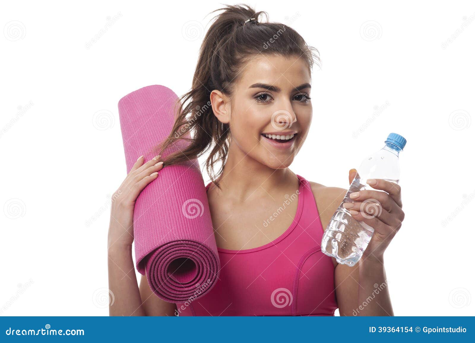 Fitness woman stock photo. Image of enjoyment, expressing - 39364154
