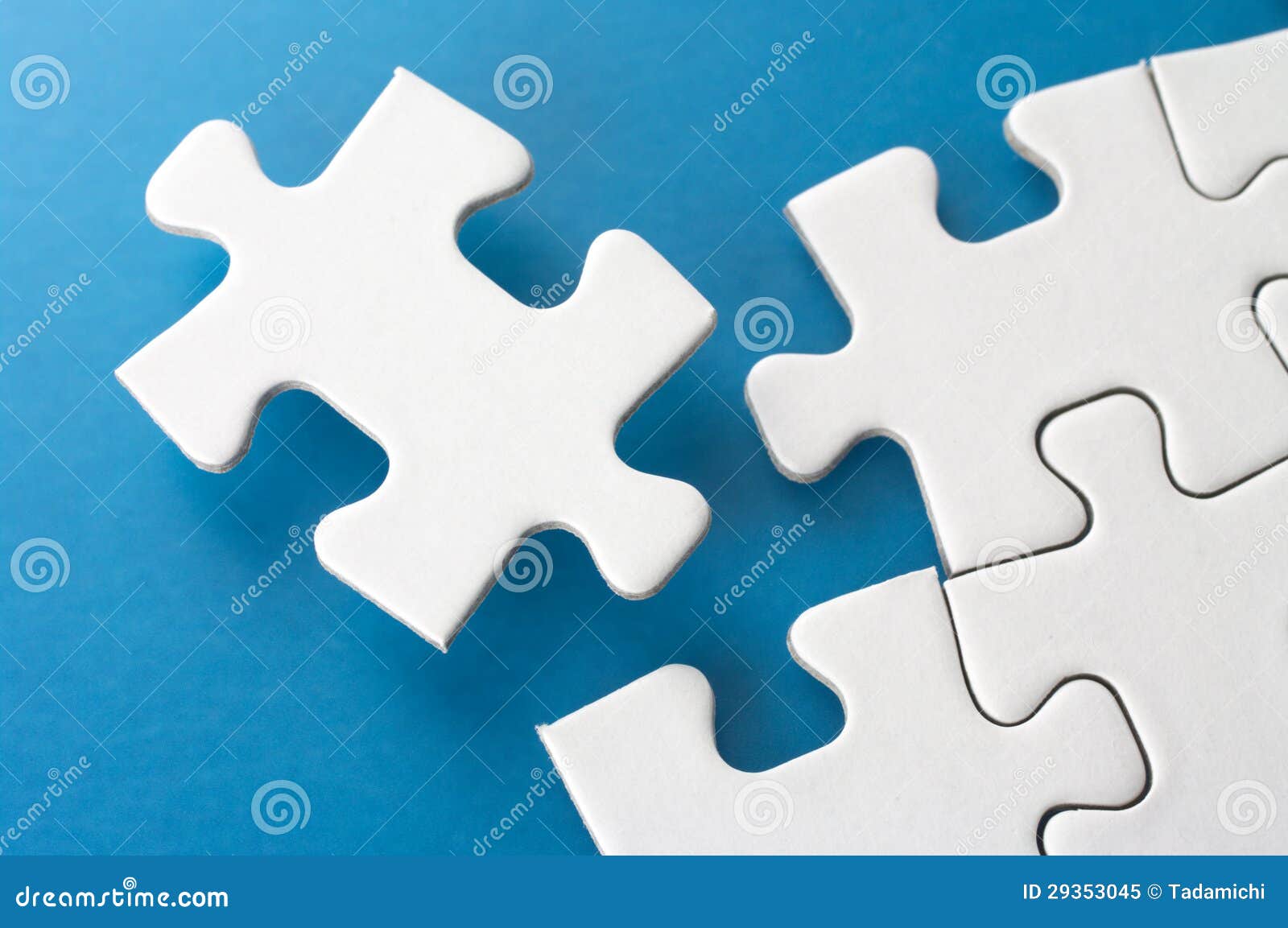Fitting puzzle pieces. stock image. Image of white, shape - 29353045