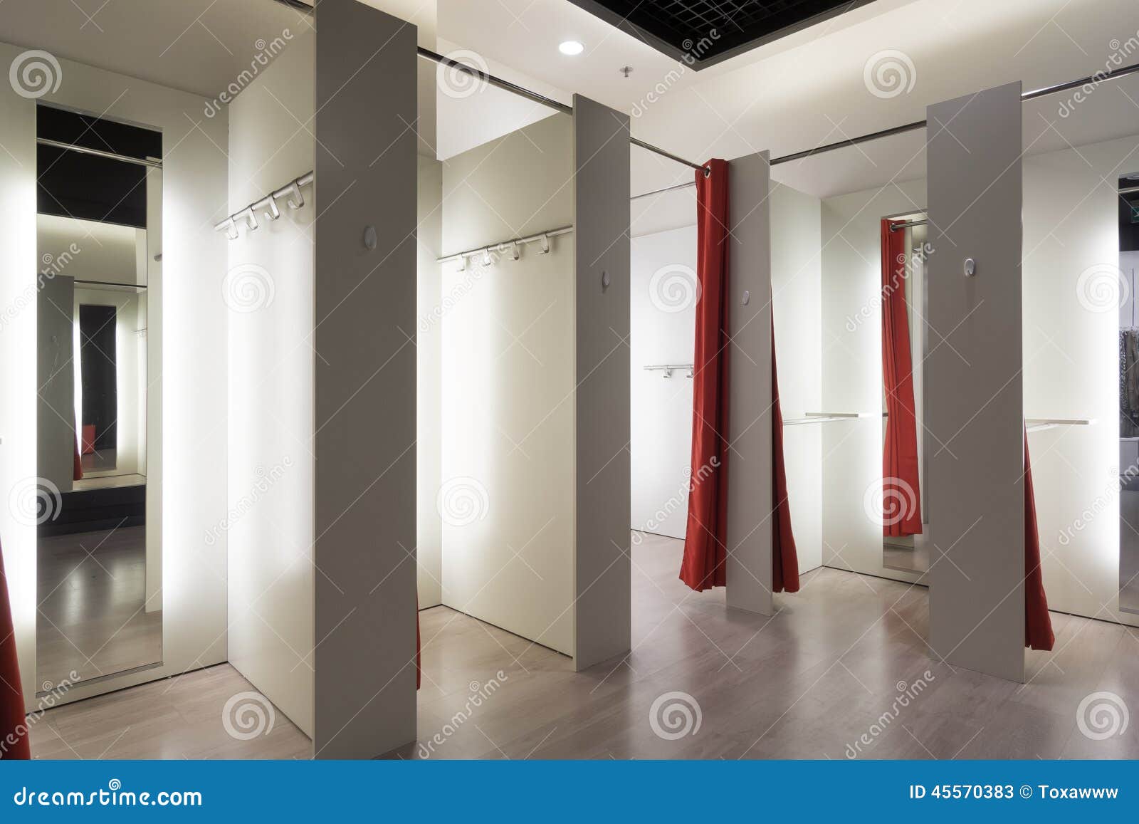 Fitting room interior stock image. Image of design, empty - 45570383