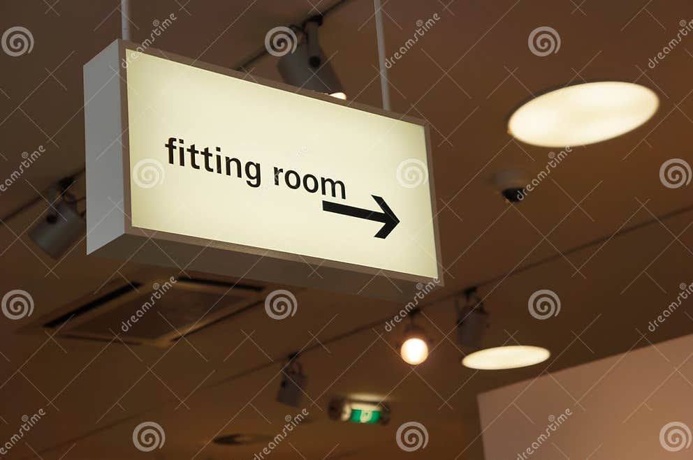 Fitting room sign stock photo. Image of room, text, fitting - 22496780
