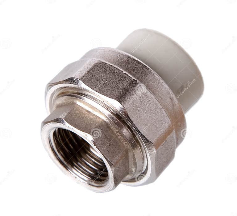 FittingÂ to Connect Â polypropyleneÂ tubes Stock Image - Image of ...