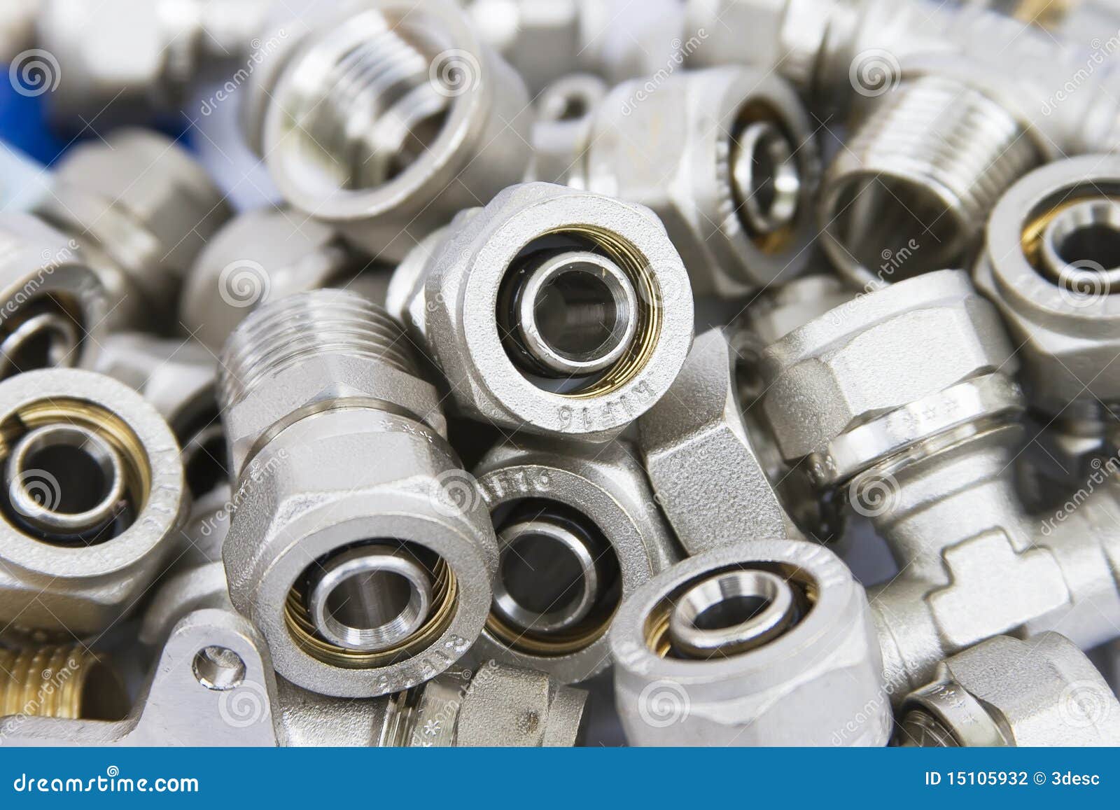 Fittings background stock photo. Image of fitting, plumber - 15105932