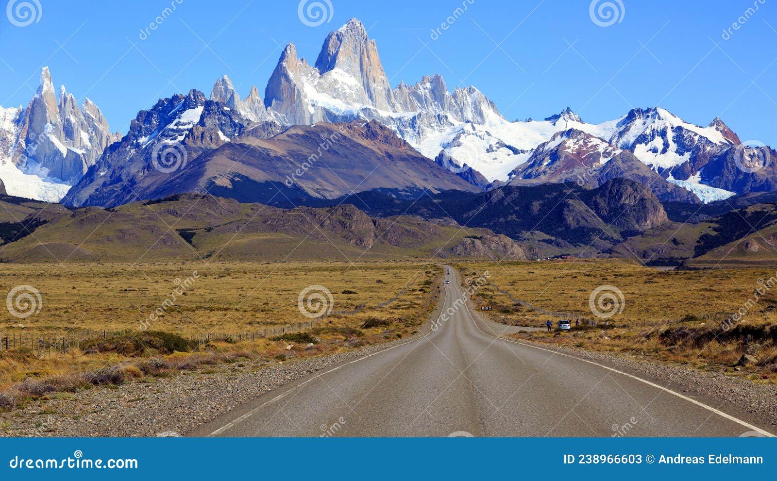 The Fitz Roy Massif in Argentina Stock Image - Image of panorama ...