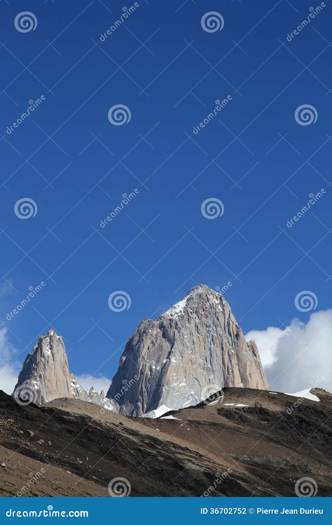 Fitz Roy stock photo. Image of patagonia, chalten, summit - 36702752