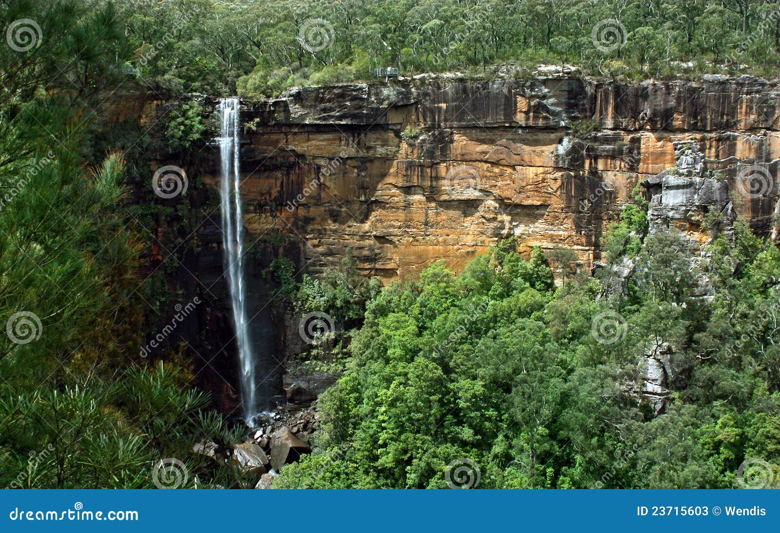Fitzroy Falls, South of NSW, Australia Stock Image - Image of cascade ...