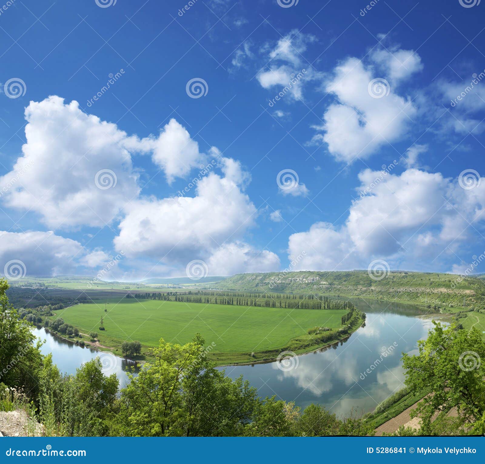 Fiume immagine stock. Immagine di zona, perfezione, svago - 5286841