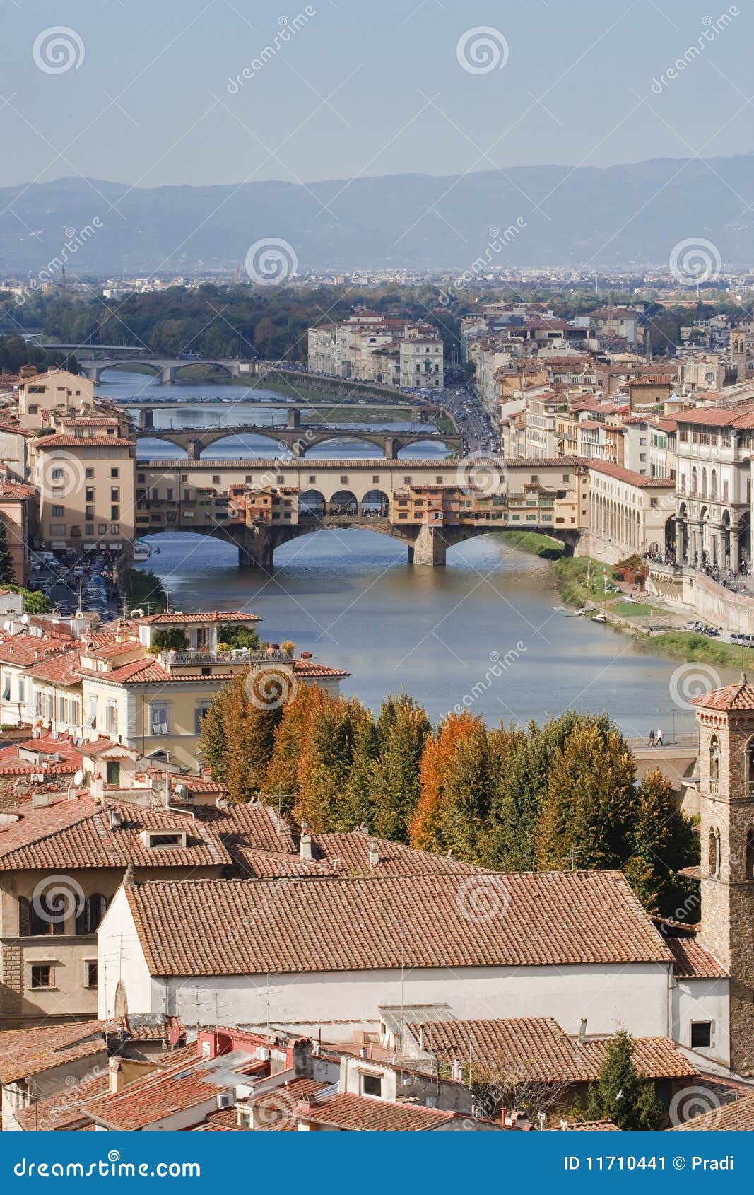 Fiume Arno di Firenze immagine stock. Immagine di antico - 11710441