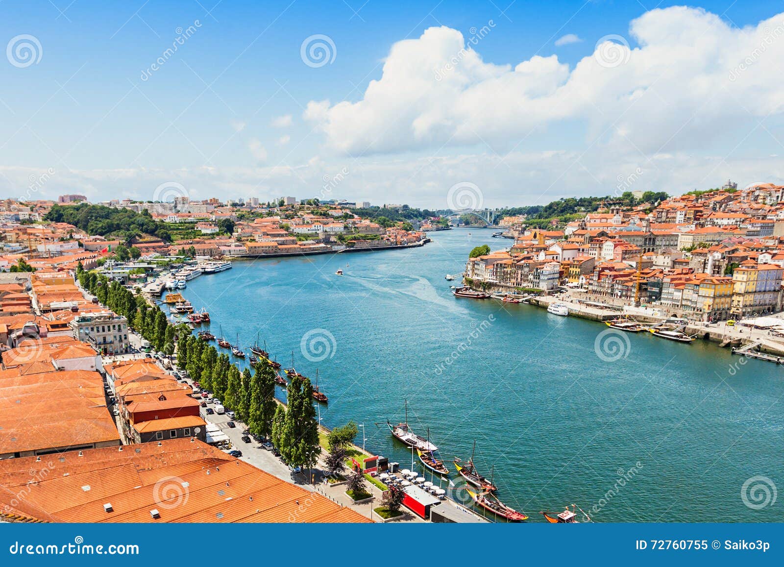 Fiume di Douro immagine stock. Immagine di portogallo - 72760755
