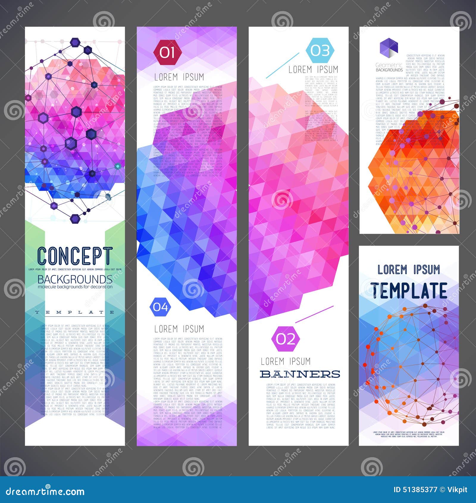 Abstract Flyer Design Background. Brochure Template. Cartoon Vector ...