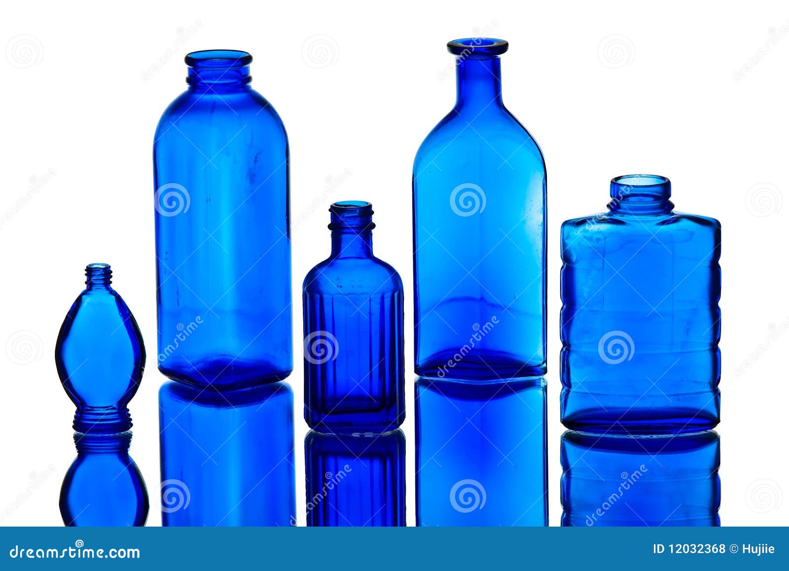Five Antique Blue Bottles Stock Photos - Free & Royalty-Free Stock ...