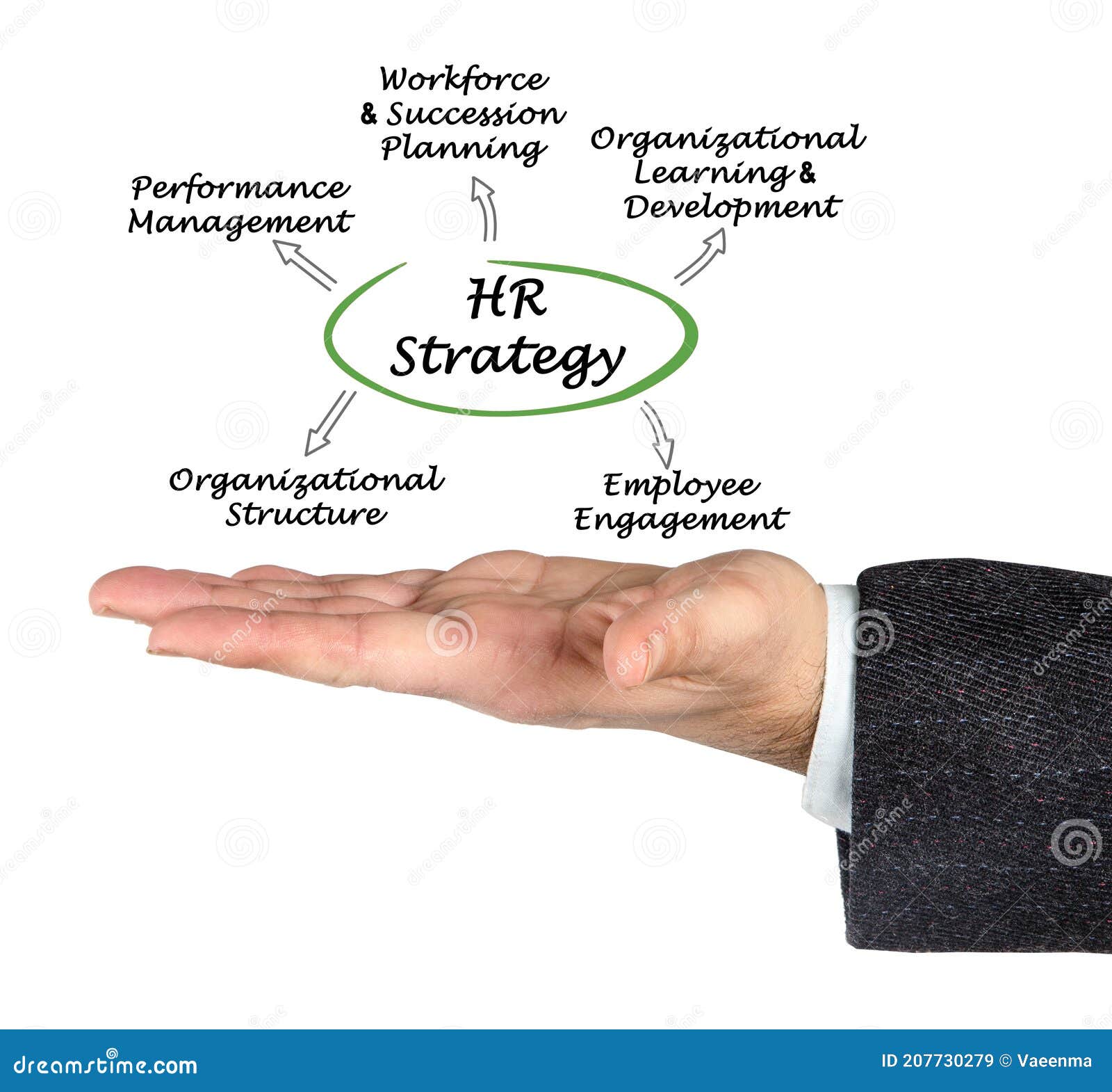 Applications of HR Management Stock Image - Image of personnel, five ...
