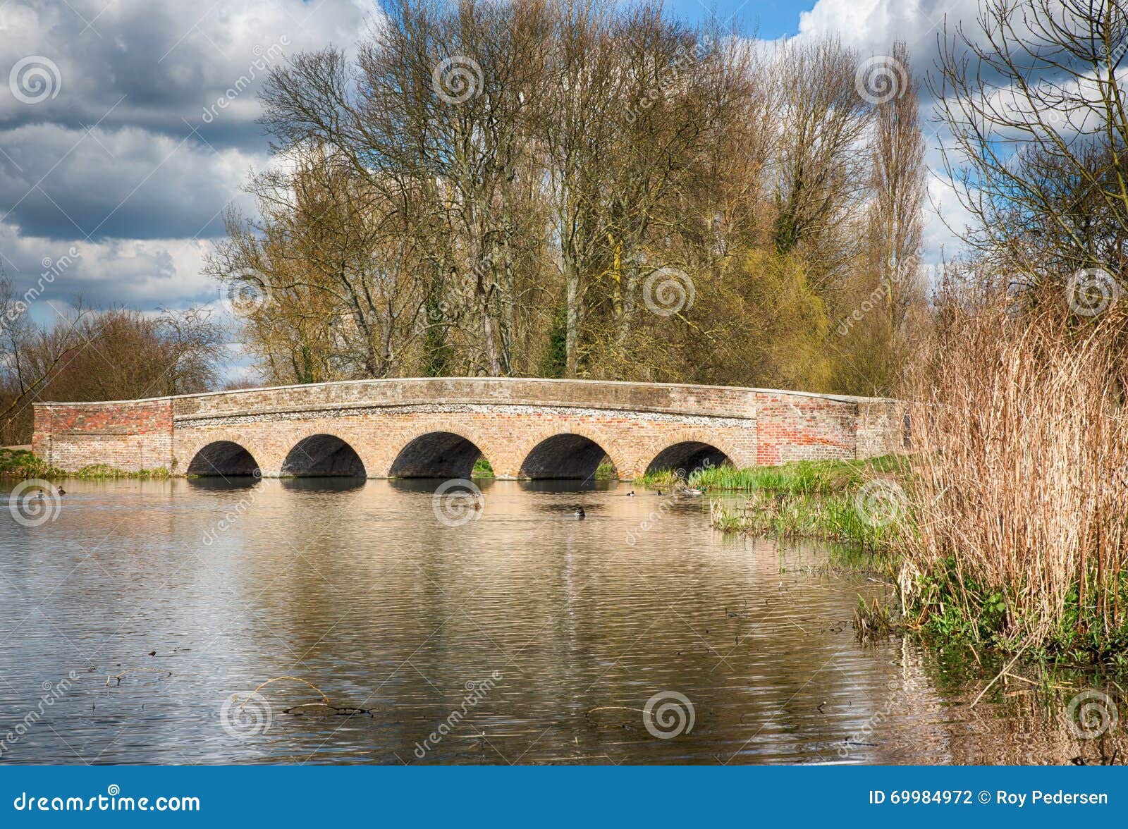 Five Arches Bridge stock photo. Image of exterior, trees - 69984972