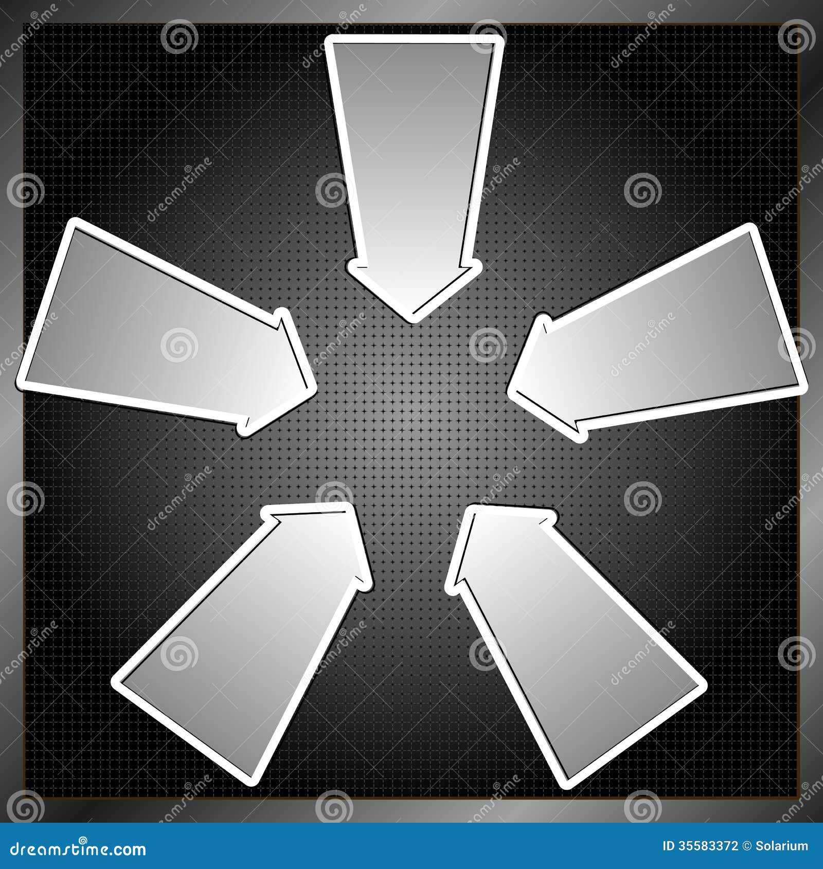 Five Arrows Stock Photography | CartoonDealer.com #28518416