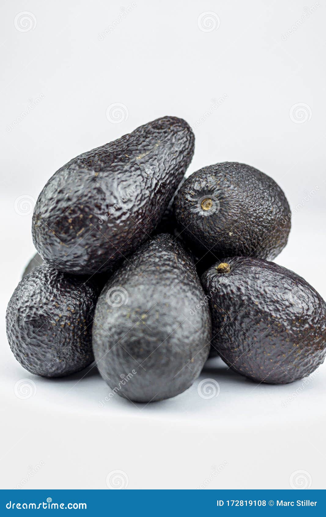 Five avocados in one pile stock photo. Image of health - 172819108