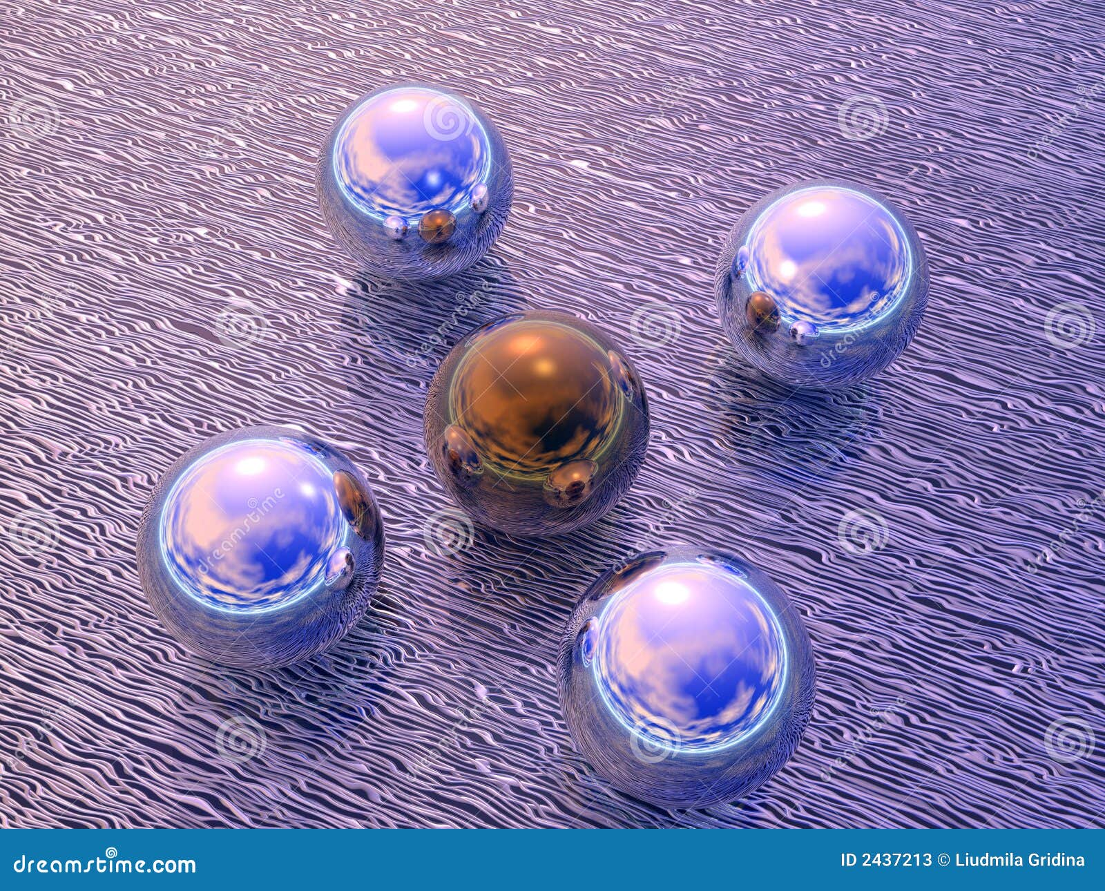 Five Balls Picture. Image: 2437213