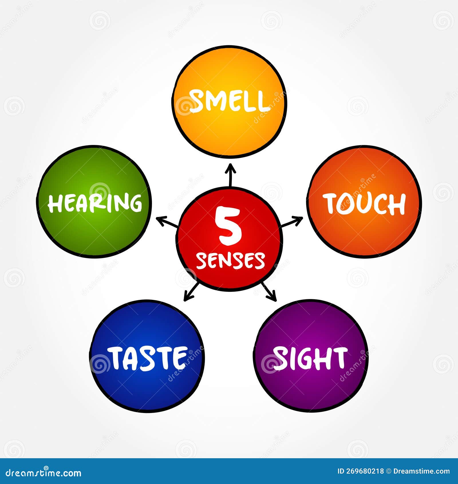 Five Basic Human Senses: Touch, Sight, Hearing, Smell and Taste, Mind ... Five Basic Human Senses: Touch, Sight, Hearing, Smell and Taste, Mind ...