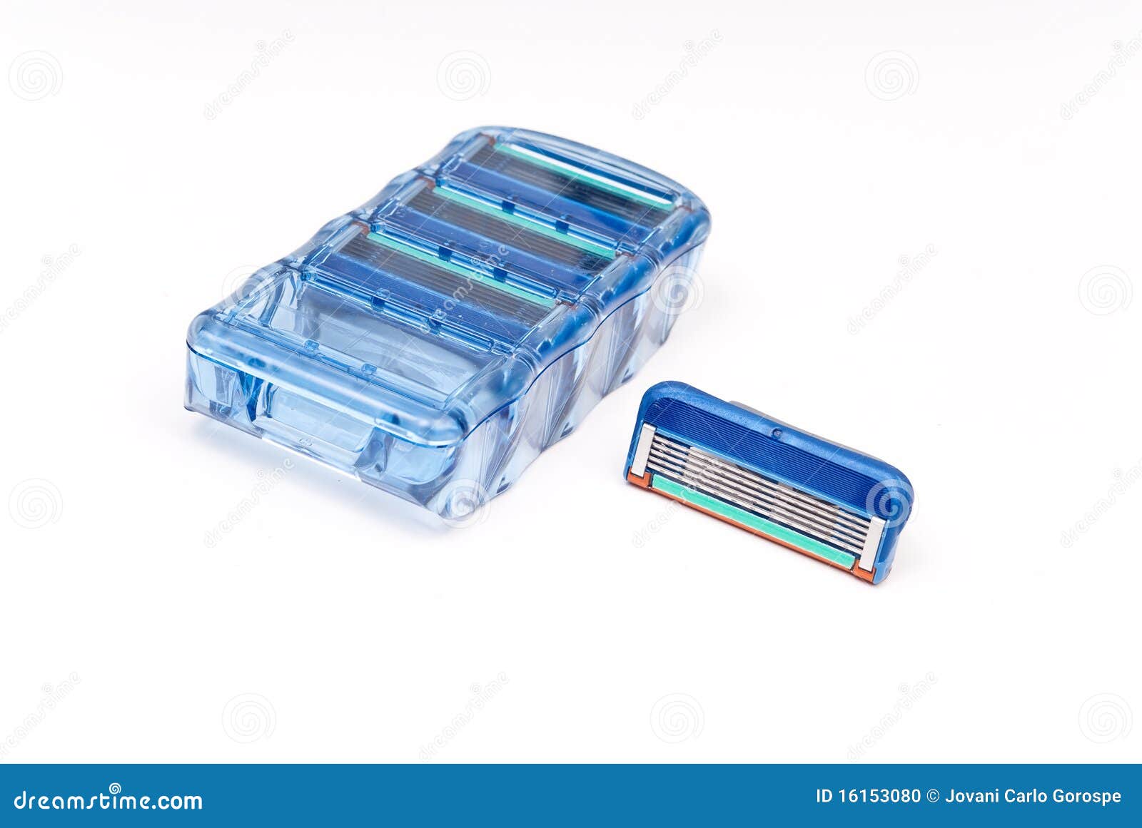 Five Blade Razor Unit stock photo. Image of refill, razor - 16153080