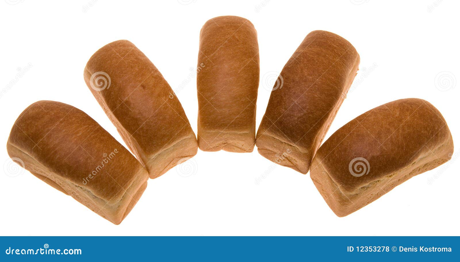 Five breads stock photo. Image of loafs, preparing, domestic - 12353278