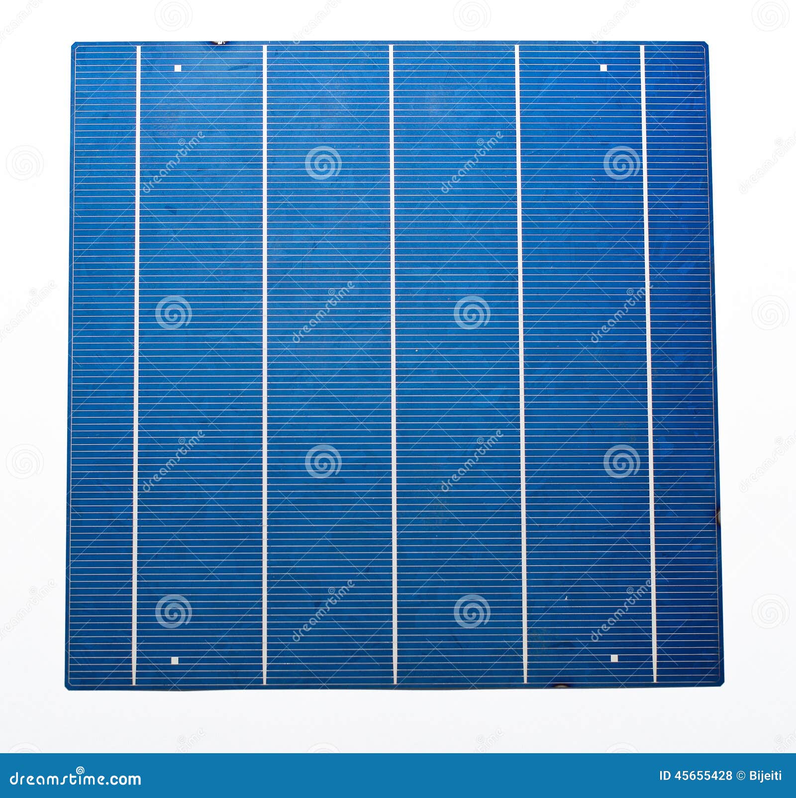 Five bus bar solar cells stock photo. Image of production - 45655428